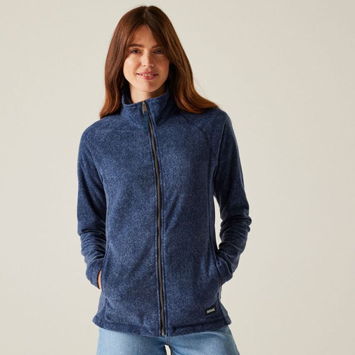 Regatta Mayse Full Zip Fleece Ladies NAVY | Cummins Sports