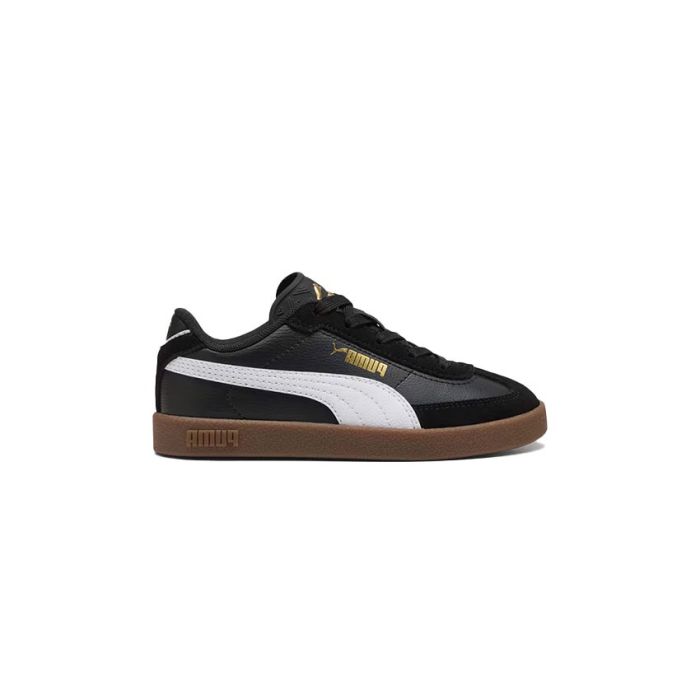 Puma Club II Era Kids Size 9.5-2.5 BLACK | Cummins Sports